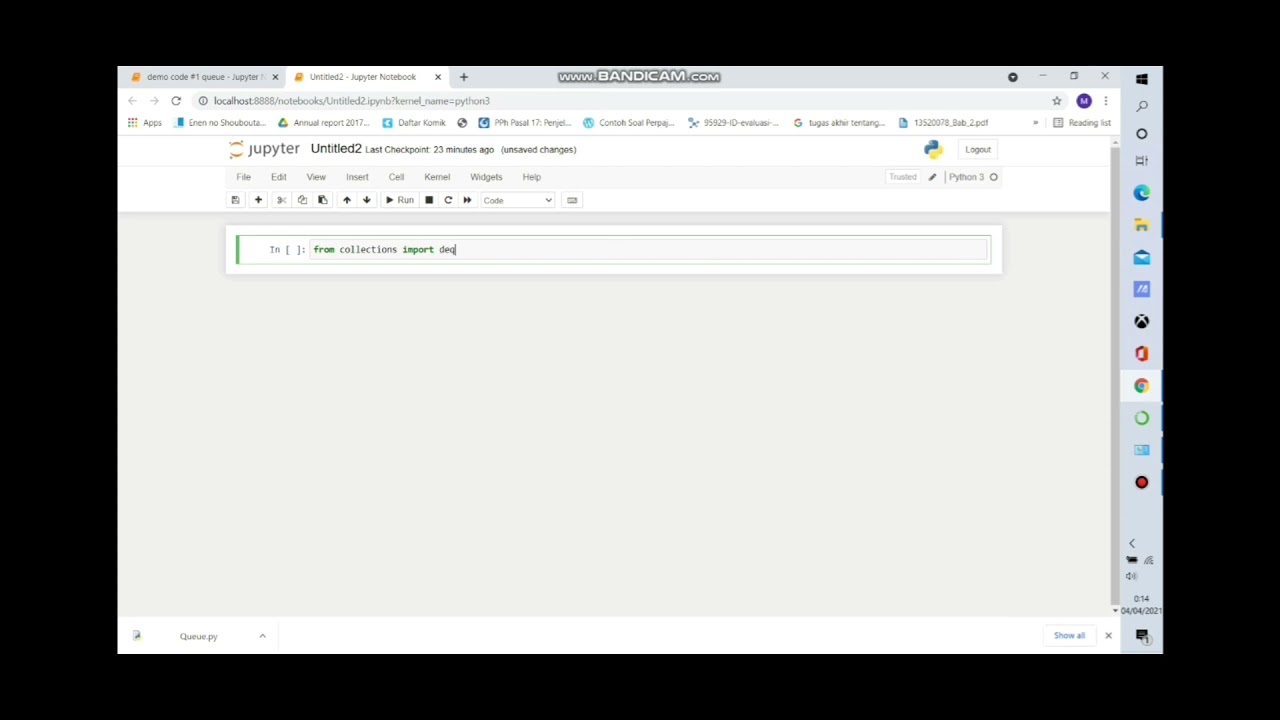 Generate Binary Numbers in Python Using Queue