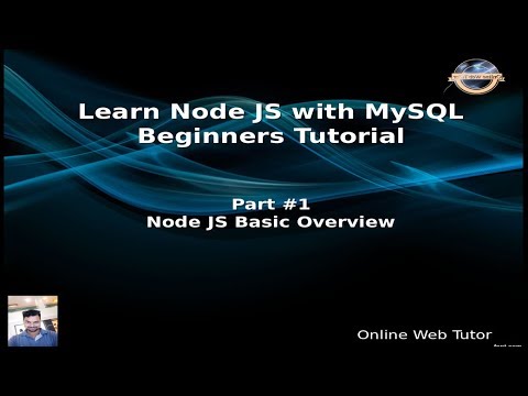Learn Learn Node JS with MySQL APIs Development Beginners Tutorial | Overview of Node JS - Mind ...