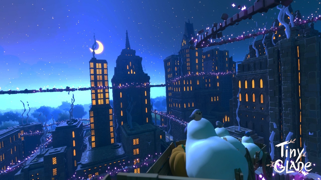 I Turned My Gotham City into a Coaster Build in Tiny Glade