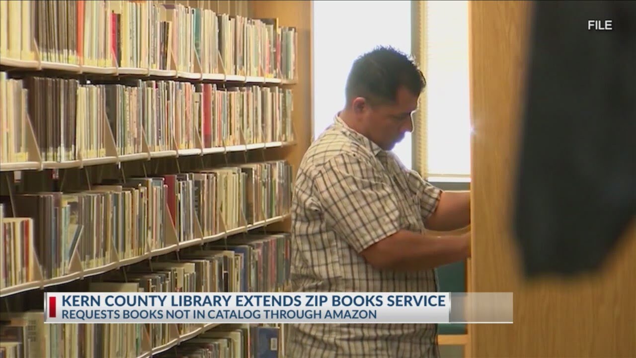 Kern County Library extends Zip books service