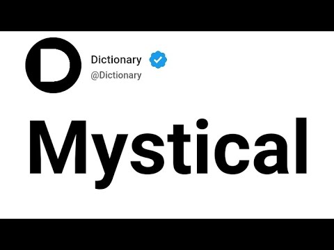 Mystical Meaning In English