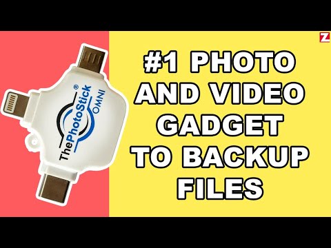 #1 Photo And Video Gadget To Backup Files | Photo Stick Omni