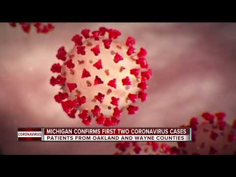 First cases of coronavirus confirmed in Michigan; Whitmer declares state of emergency