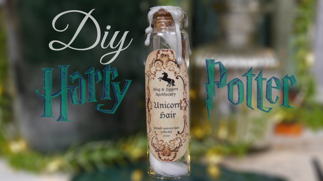 DIY Harry Potter: UNICORN HAIR POTION INGREDIENT | Tara A. Ramsey