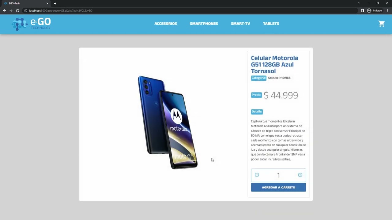 Entrega Final - CoderHouse - ReactJS
