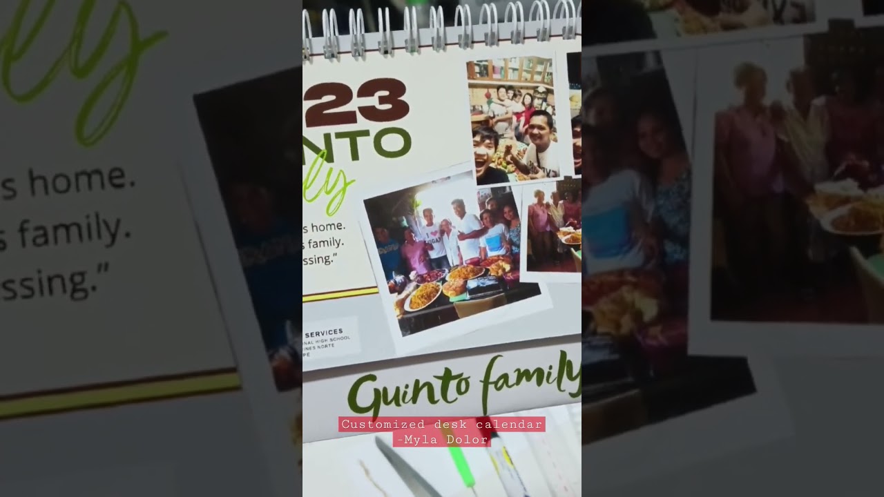 customized desk calendar #souvenir #giftideas