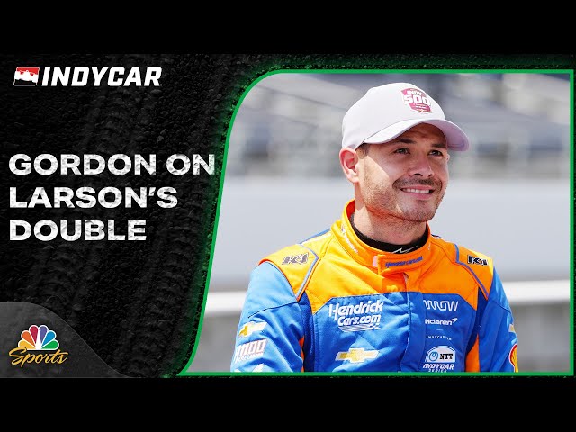 Kyle Larson made his Indy 500 intentions clear to Jeff Gordon before ...