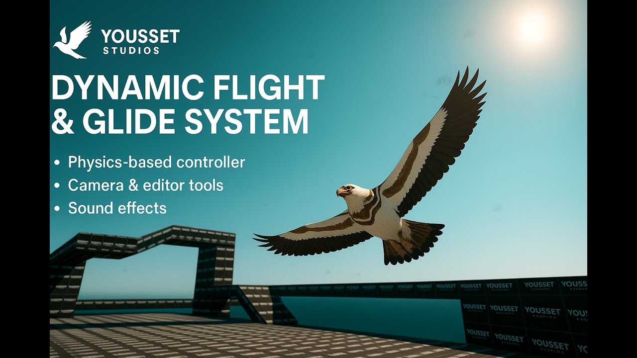 Dynamic Flight & Glide System By Unity Engine