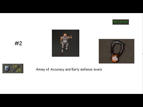 OSRS F2P Ironman Progress Video #2 (Combat and Amulet of Accuracy)