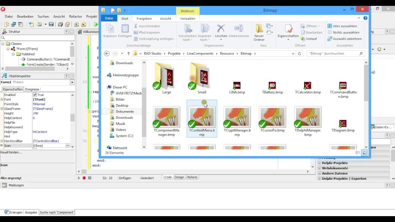 [Delphi] Lina Components: TCommandButton