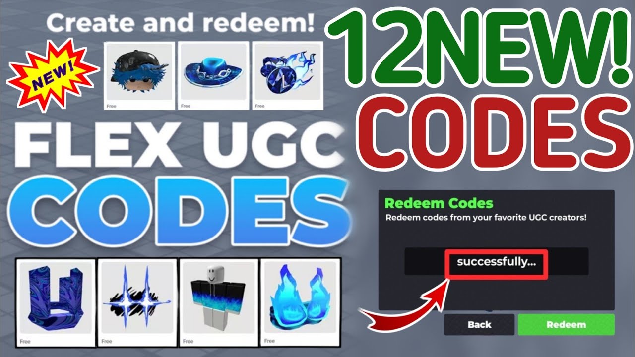 ⚠️ NEW ⚠️ ALL WORKING CODES For Flex UGC In May 2026 - Roblox Flex UGC Codes 2026