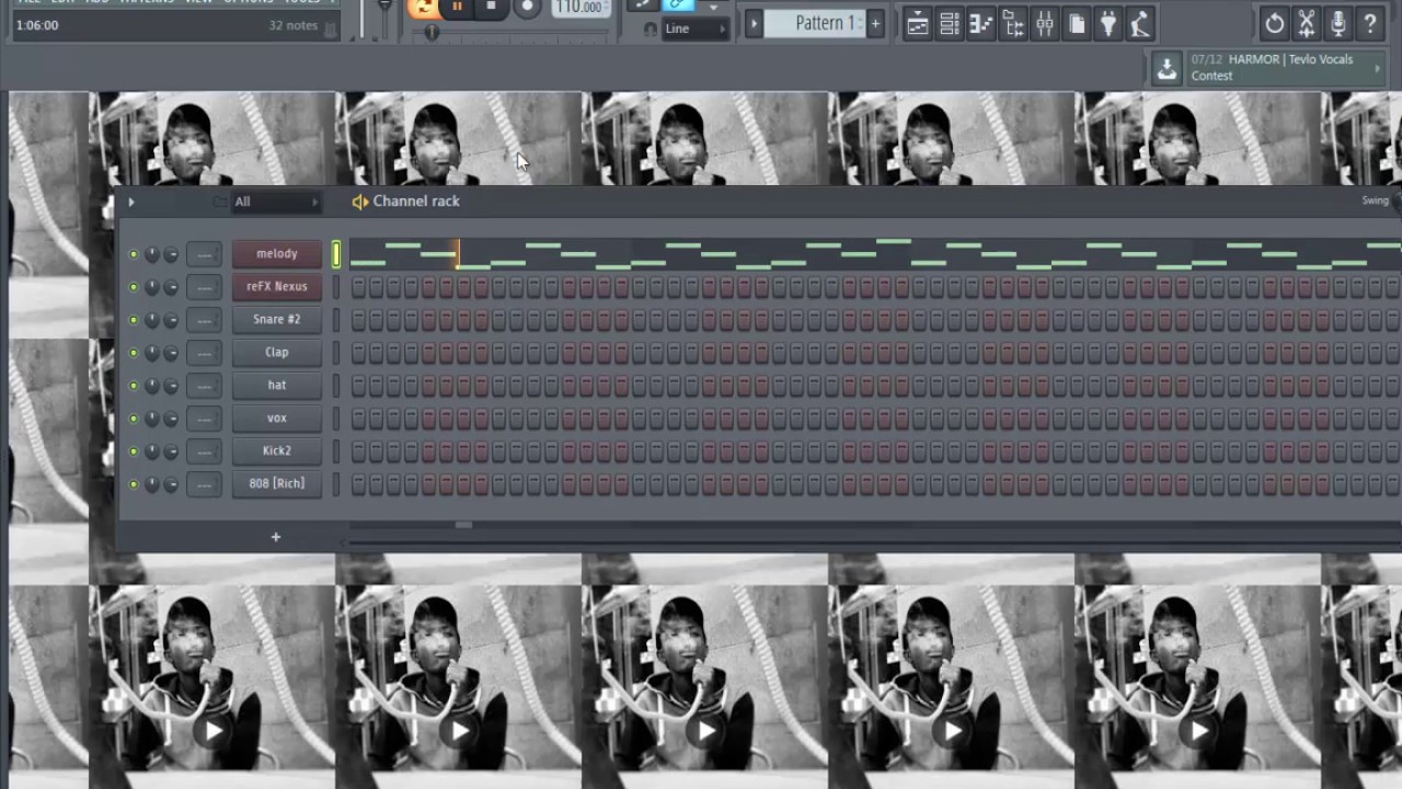 How to make a Trap  beat  FL STUDIO 12
