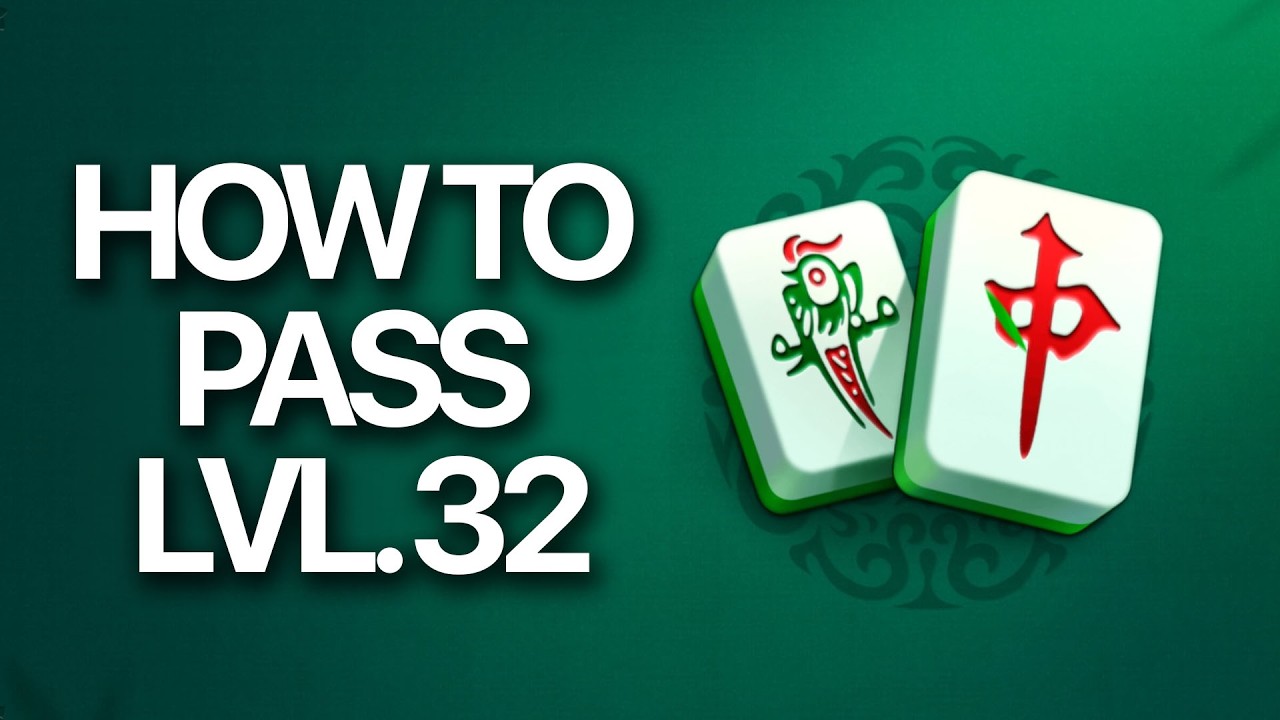 How To Pass Vita Mahjong Level 32! Tutorial