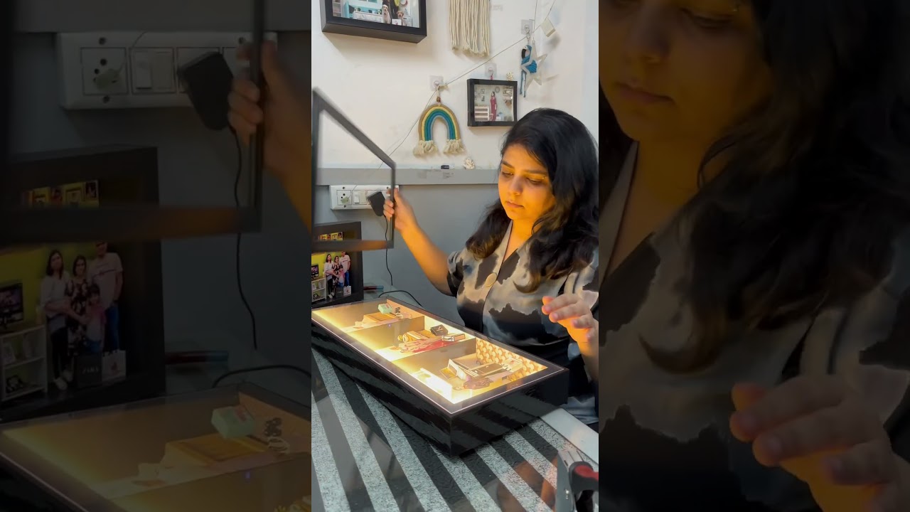 Behind the scenes | miniature frame | small business | Hardwork | customised gifts by hands to heart