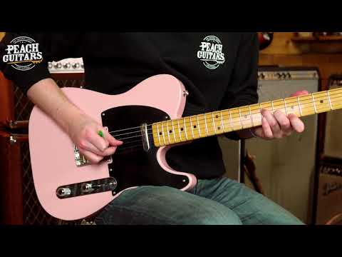 Fender Custom Shop '52 Tele Deluxe Closet Classic Shell Pink | Reverb