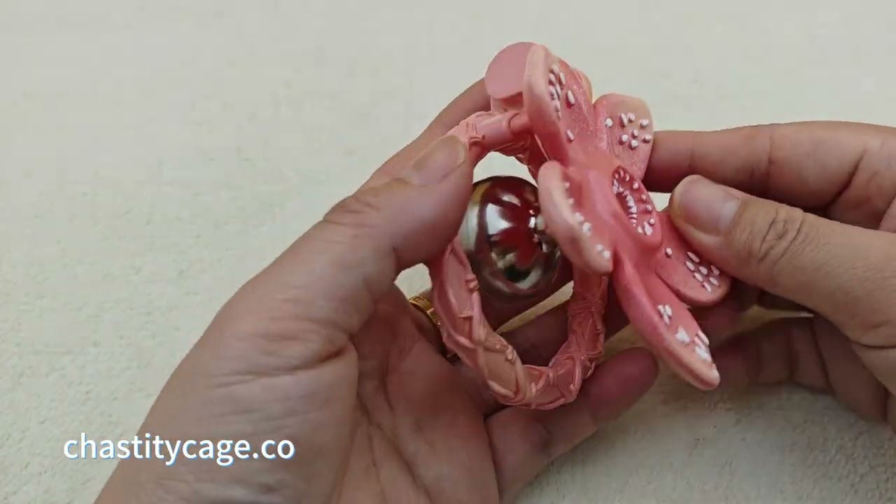 Flower Blooming Chastity Cage from chastitycage co