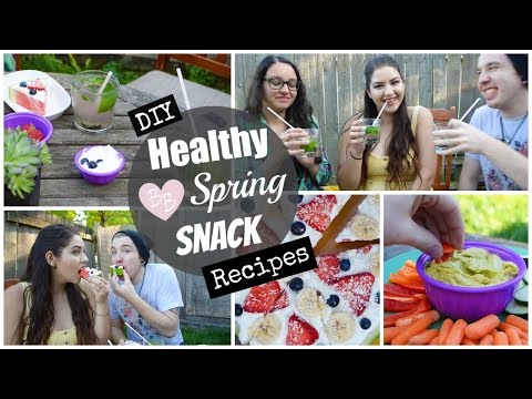 DIY Healthy Spring Snack Recipes!