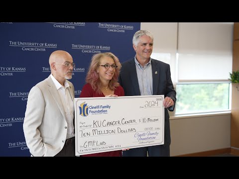 Cinelli Family Foundation provides $10 million gift to support KU Cancer Center