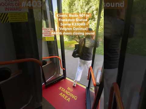 New Scania K320HB (Volgren Optimus) #4036 doors closing sound