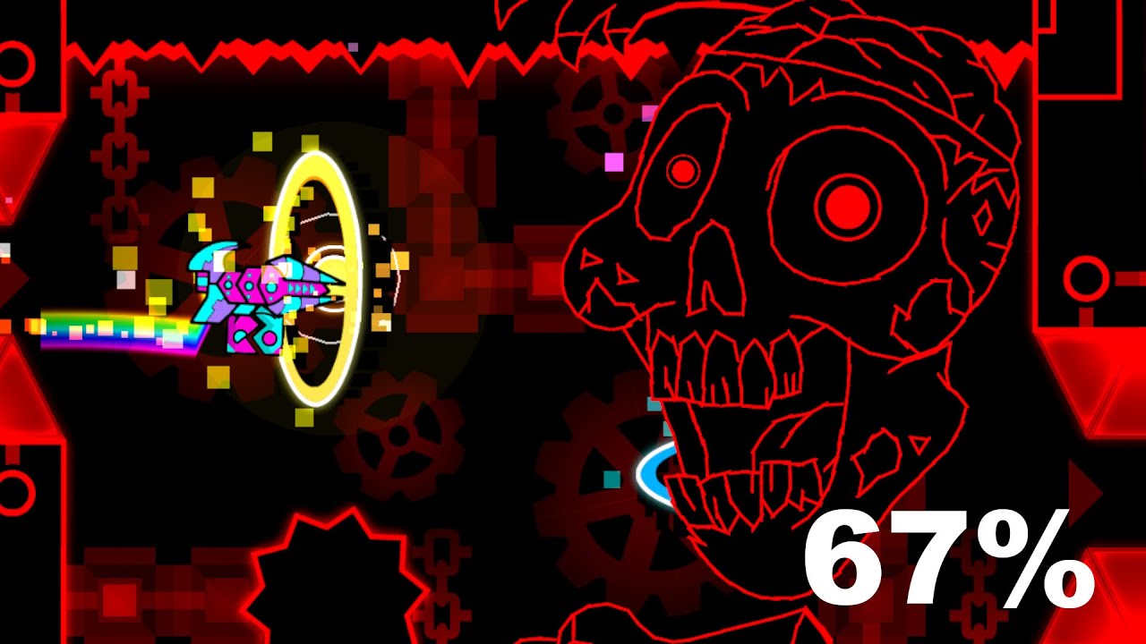 Devil Vortex 67%, 40-85% (Extreme Demon Progress) | Geometry Dash