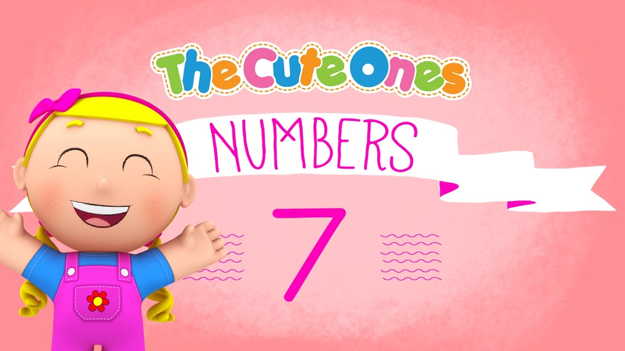 Number #7 - NUMBERS - The Cute Ones - Activities