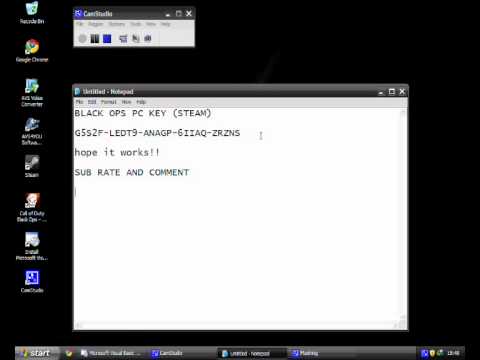 Black Ops PC Key Steam!