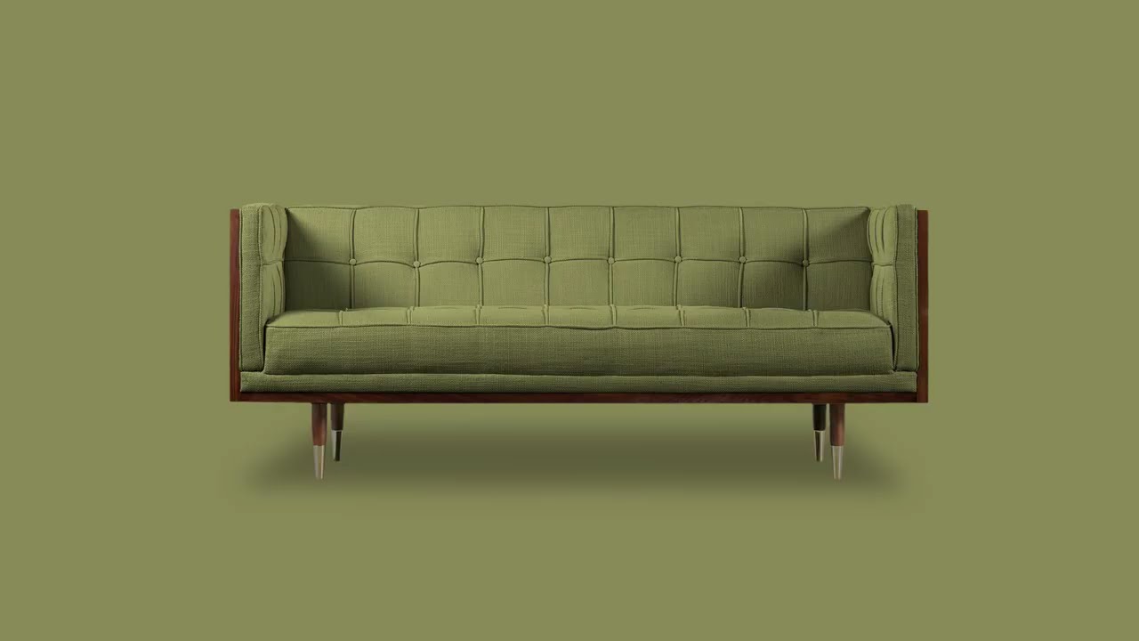 Mid Century Modern Woodrow Sofa Collection | Manhattan Home Design