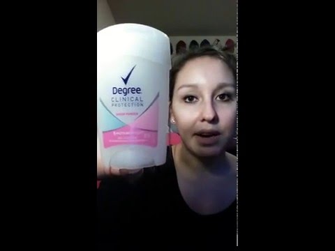 My Degree Clinical Protectioin Deodorant Review