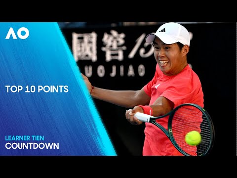 Learner Tien | Top 10 Points | Australian Open 2025