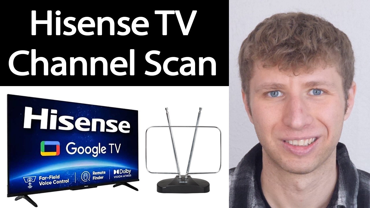 How to Channel Scan for Free Local Channels on Hisense Google Smart TV