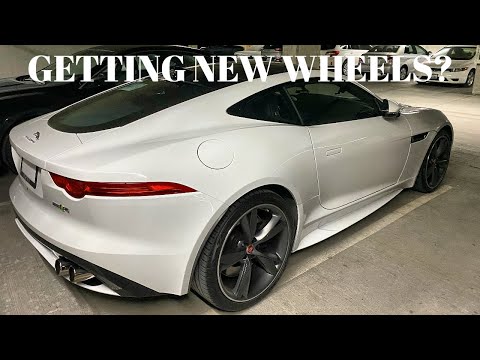 Choosing New Wheels!! | 2017 Jaguar F-Type R 550HP