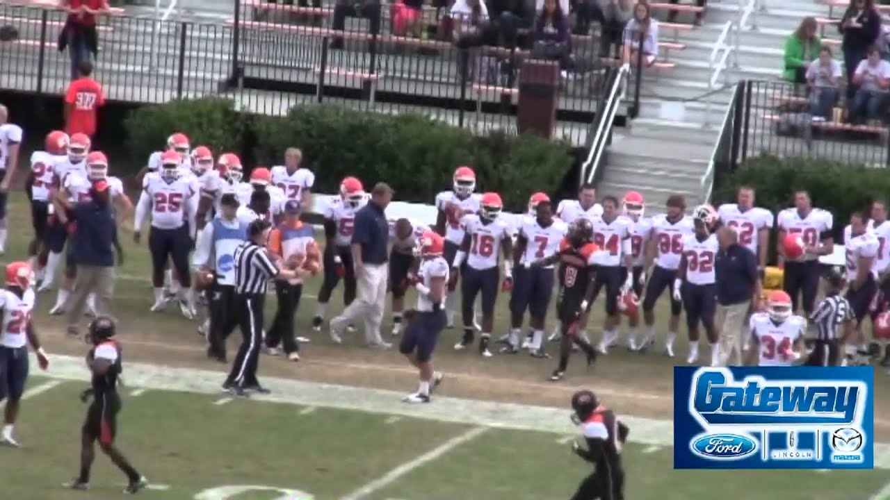 Frankie DeBusk TV Show 2012 #10 - TC 33, Carson Newman 66