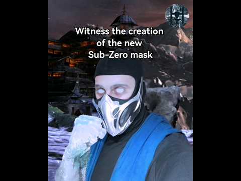 3D file SUB ZERO MASK FROM MORTAL KOMBAT 1 MK1 2023 🥶 ・3D print design ...