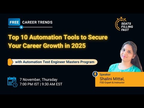 Top 10 Automation Tools | Automation Testing Tutorial for Beginners | API Testing | Simplilearn