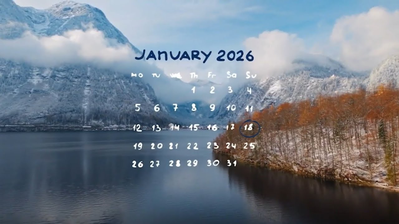 Calendar 2026 New Years Calendar 2026 All 12 Months At A Glance ...