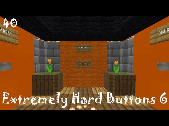 Extremely Hard Buttons 6 Minecraft Map