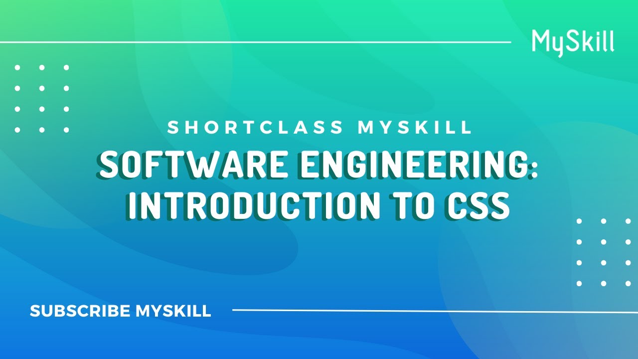 Short Class: Introduction to CSS