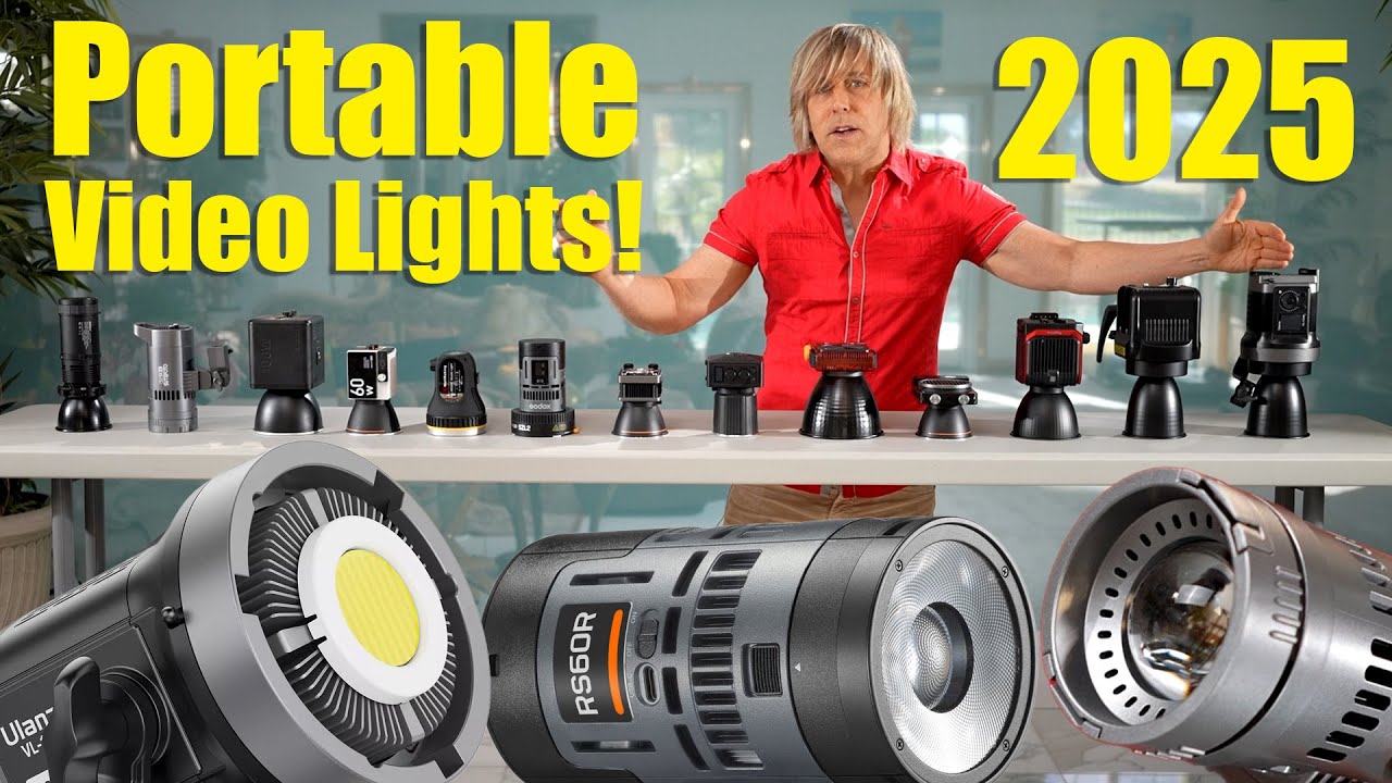 Small Portable Video Lights- compact joy 2025