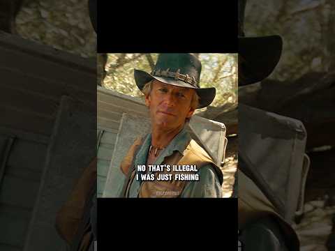 Are you hunting crocodiles? | Crocodile Dundee #movie