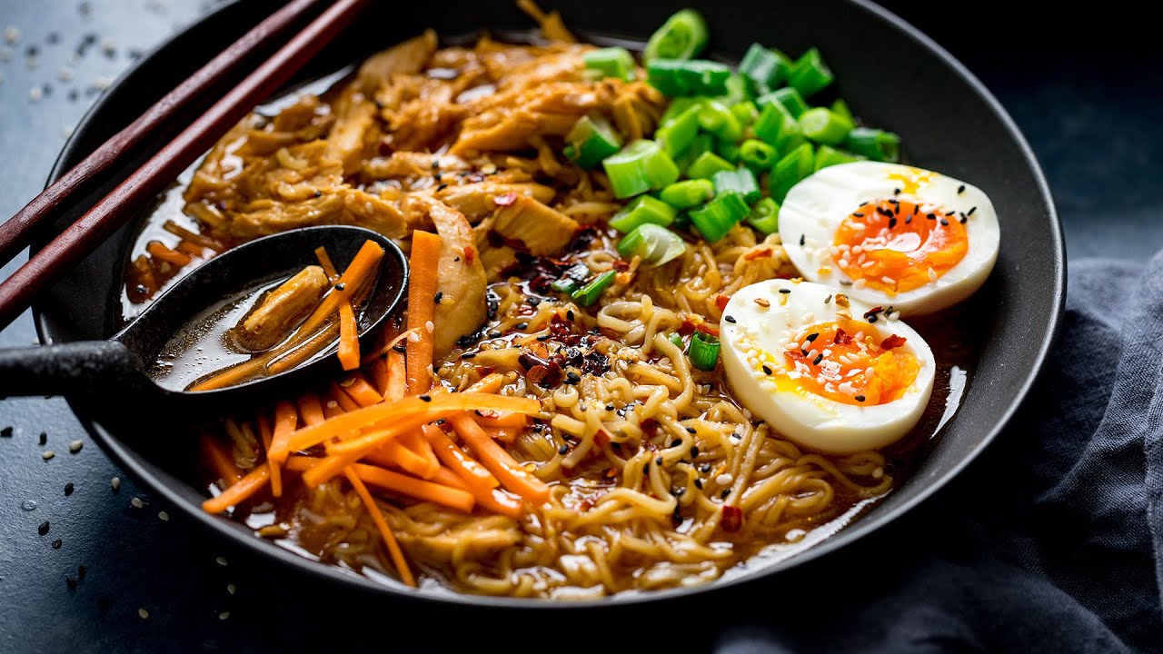 Quick & Easy Chicken Ramen Recipe that's ready in 20 Minutes!