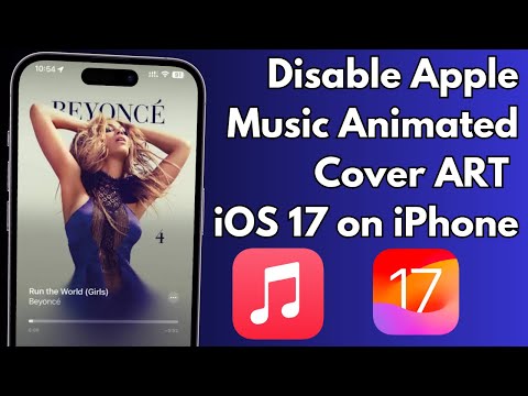 How To Disable Animated Cover Art in Apple Music iOS 17