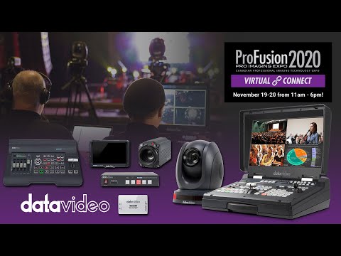 Complete Streaming Solutions from Datavideo (Day 1/2)