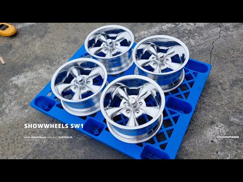 Get a Closer Look At The SHOWWHEELS SW1 Wheels In Sizes 15x7 15x8! A Deep Dish Muscle Car Wheel!