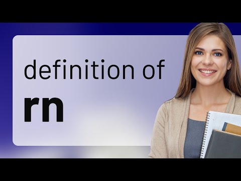 Rn • meaning of RN