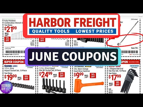 Harbor Freight Tools Early Summer Savings Coupons