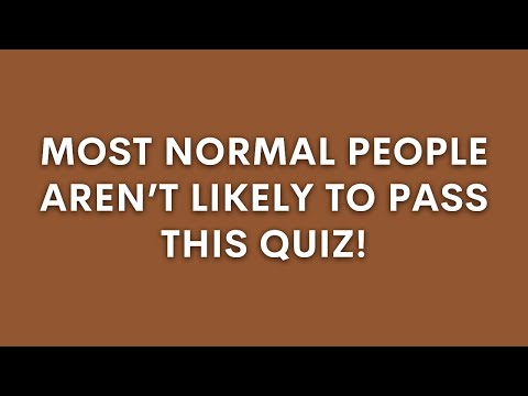 Hard Trivia Quiz!
