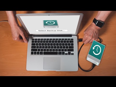 Set Up New Mac Using Time Machine