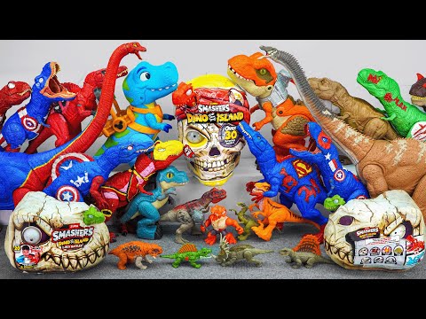 64 Minutes Of Satisfaction With Unboxing Jurassic World Rebirth Mattel Dino Toys ASMR | Review Toys