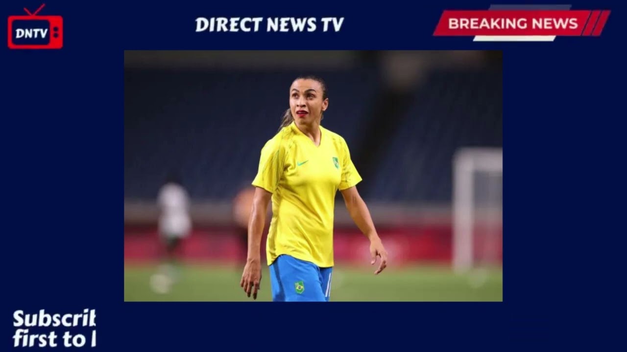 Marta makes Brazil’s squad for her sixth Women’s World Cup