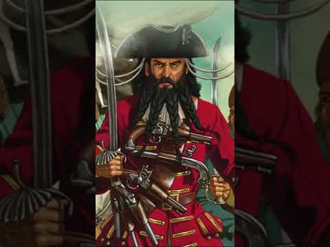 The Real King of the pirates - the legendary Captain Blackbeard